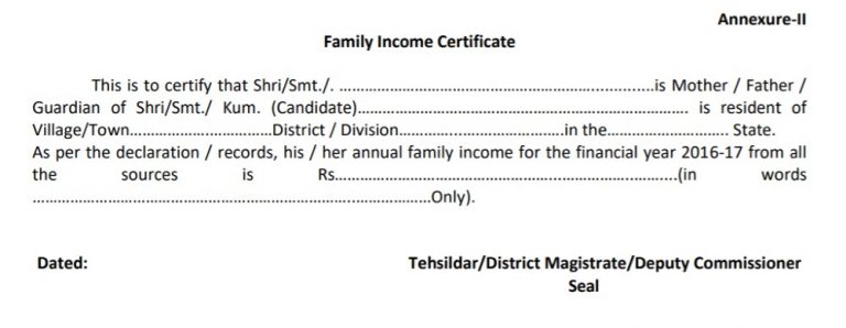 Income Certificate – How to Apply & Track Application?